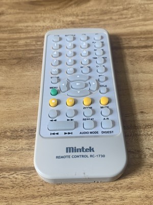 MINTEK RC-1730 DVD Remote Control Tested | eBay