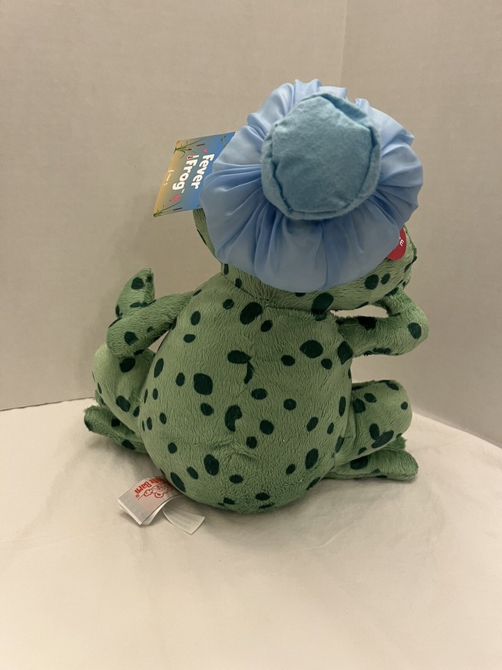 Cuddle Barn Fever Frog Get Well Soon Animated Plush Sings Fever New ...