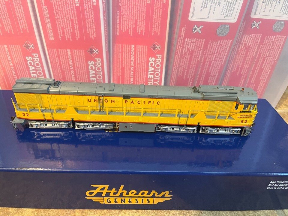 Athearn Genesis HO Scale Union Pacific U50 with DCC & Tsunami 2 Sound ...
