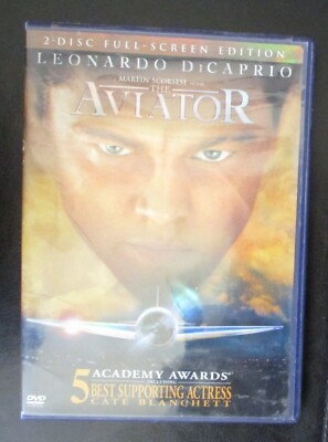 The Aviator (DVD, 2005, 2-Disc Set, Full Frame) Very Good Condition ...