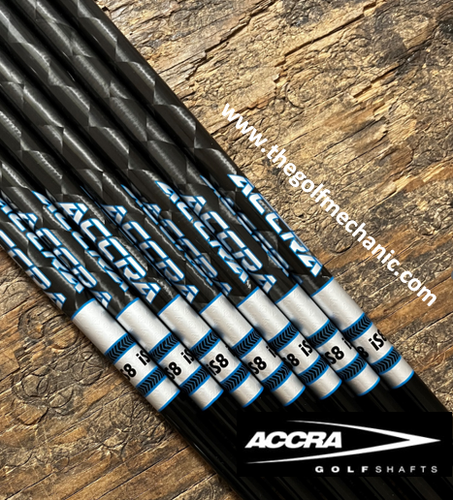 ACCRA iSeries Graphite Iron Shaft (1) individual (40 50 60 70 80g) all ...
