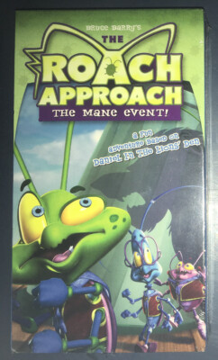 Bruce Barry's The Roach Approach - The Mane Event (VHS, 2005) cartoon ...