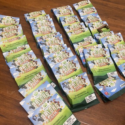 Last One! Woolworths Farm Bricks Packs 1-40 Complete Set Full Woolies ...