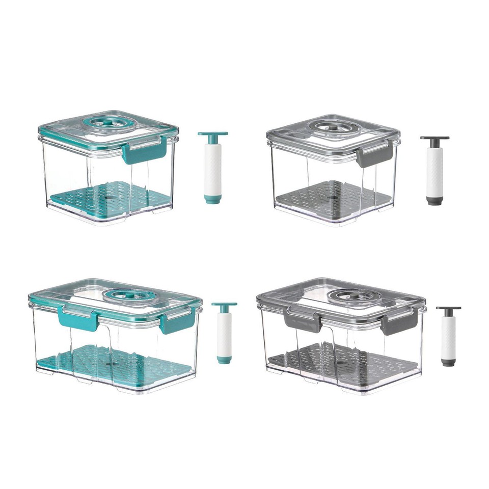 Vacuum Container for Vacuum Sealer W/ Lid PP Food Storage | eBay