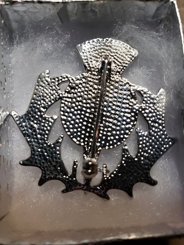 Pewter Scottish Thistle pin | eBay