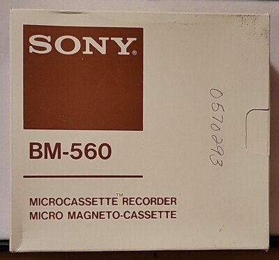 Dictation & Stenography - Sony Bm