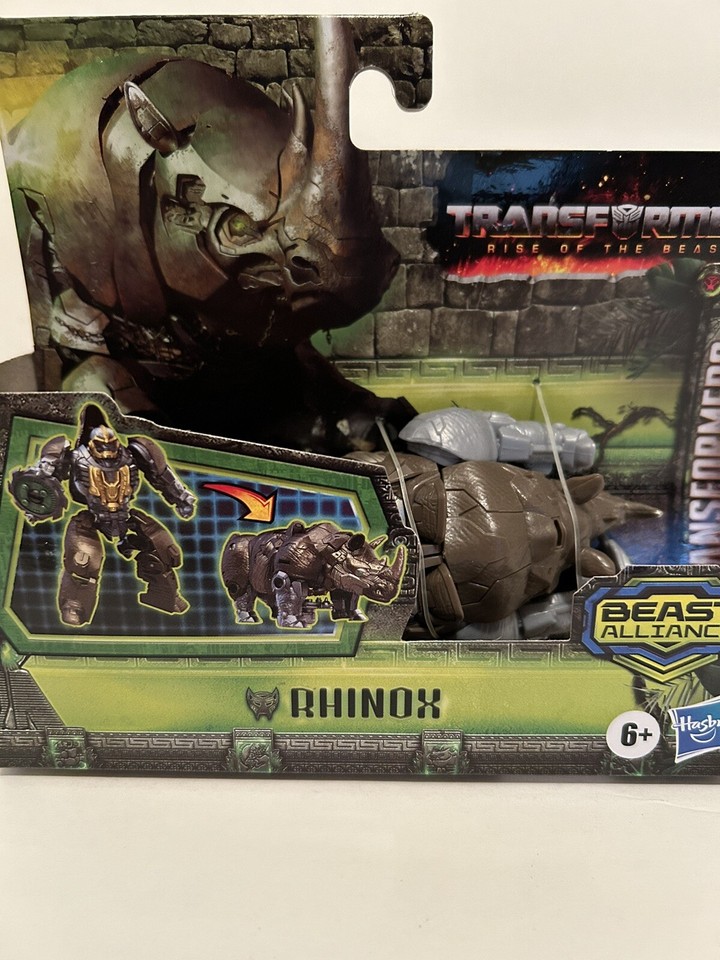 Transformers Rise of the Beasts ROTB Battle Changer Rhinox new figure ...