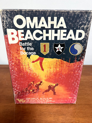 Omaha Beachhead, Victory Games, 1987 | eBay