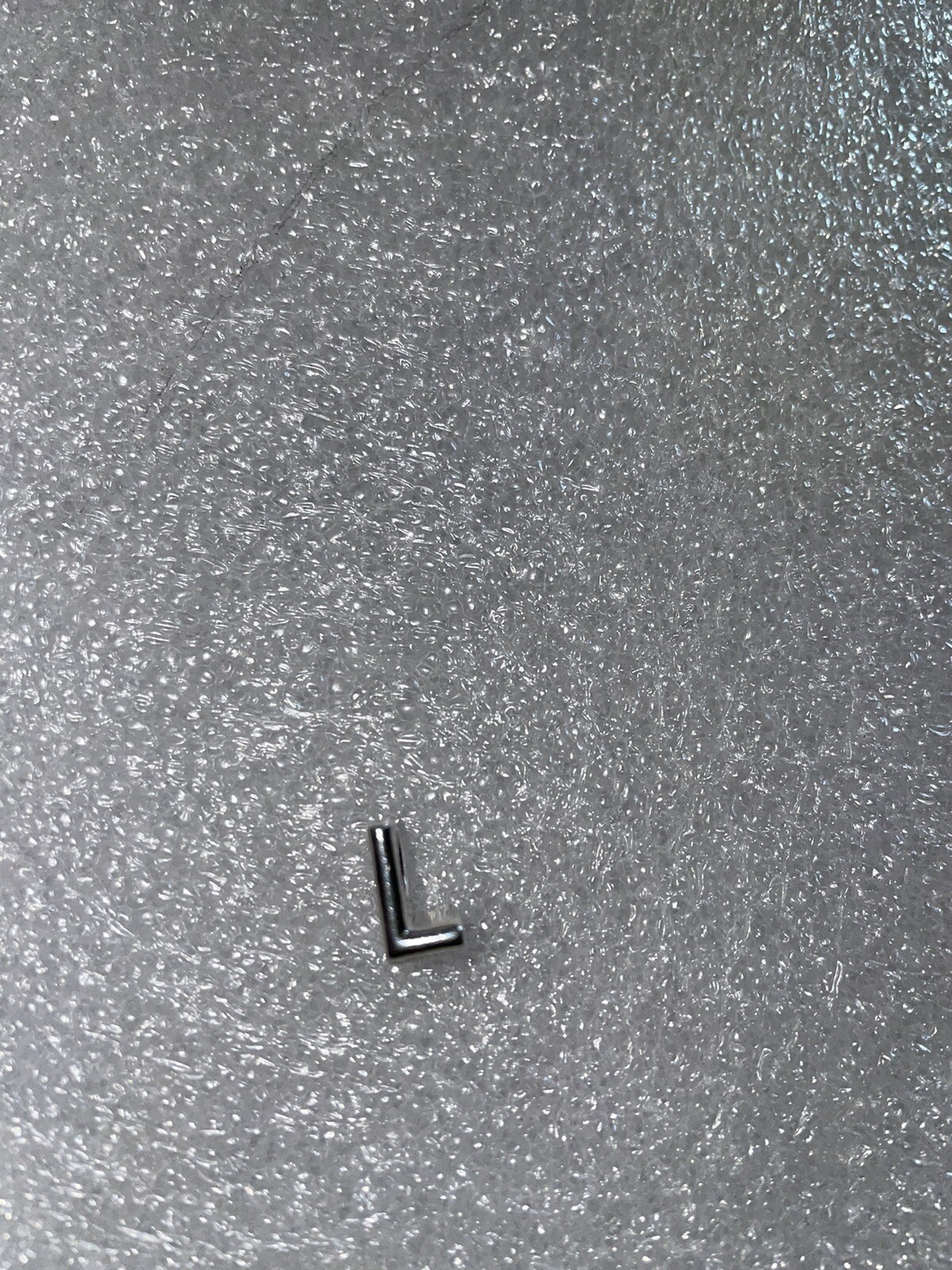 Pandora Letter L Alphabet Charm Authentic Pre-Owned - Gem