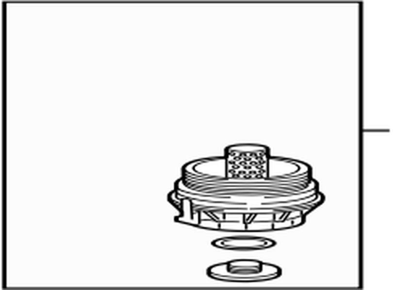 15650-38020 Toyota Cap assy, oil filter 1565038020, New Genuine OEM ...