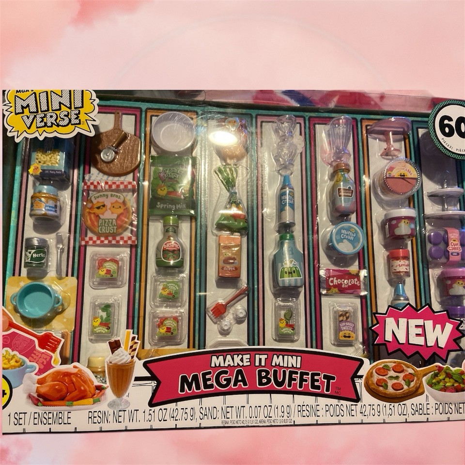 mga's miniverse make it mini mega buffet | eBay