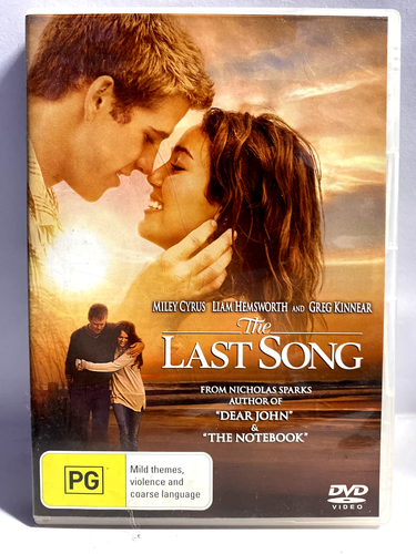 THE LAST SONG - Miley Cyrus, Liam Hemsworth, Greg Kinnear - DVD ...