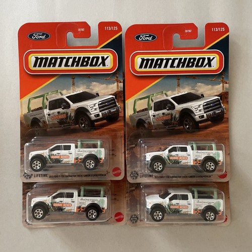 2025 Matchbox 2015 Ford F-150 Contractor Truck Agave Acres 113/125 (Lot ...