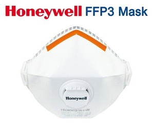 Honeywell FFP3 Mask 4311 M/L NR D Valved Mask Filtering Half Mask Face ...