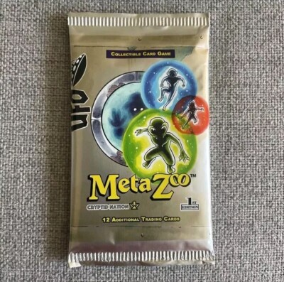 MetaZoo CCG - Cryptid Nation UFO - BOOSTER PACK (12 Trading Cards ...