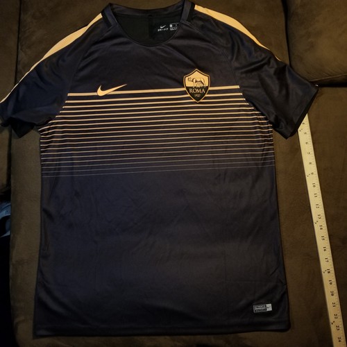 AS Roma Nike Shirt Training Jersey PEACH COLORED FOOTBALL SOCCER XL | eBay