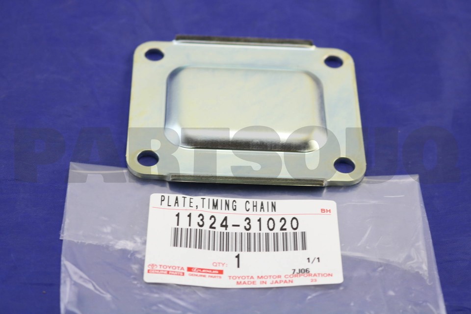 1132431020 Genuine Toyota PLATE, TIMING CHAIN COVER 11324-31020 | eBay