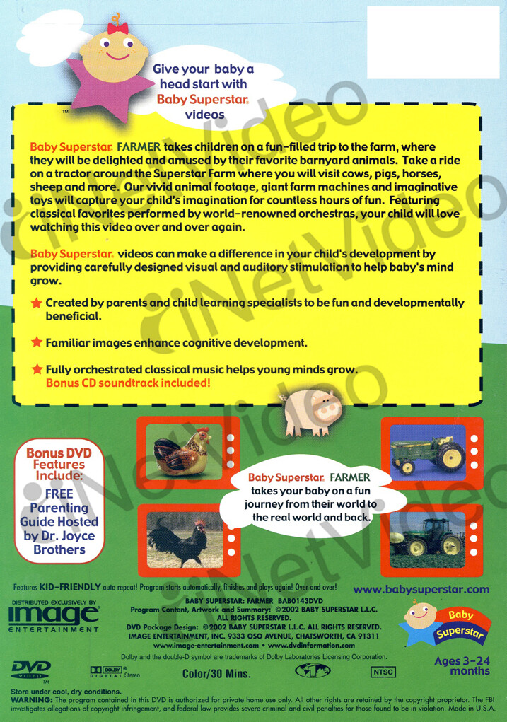 Baby Superstar - Farmer (with Audio CD) New DVD 14381014327 | eBay