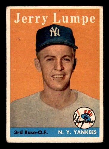 1958 Topps Baseball #193 Jerry Lumpe GD *e1 | eBay