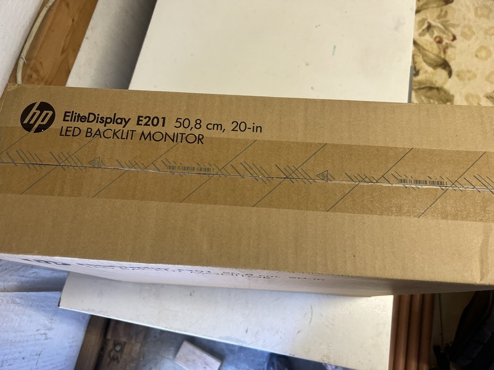 HP EliteDisplay E201 20" LED BACKLIT MONITOR HSTND-3691-L. - NEW ...