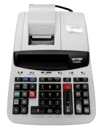 VICTOR PL8000 thermal business desktop printing calculator, adding ...