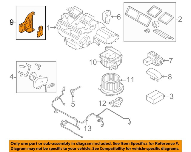 OEM 64116928326 Genuine BMW Interior Condensation Sensor for sale ...