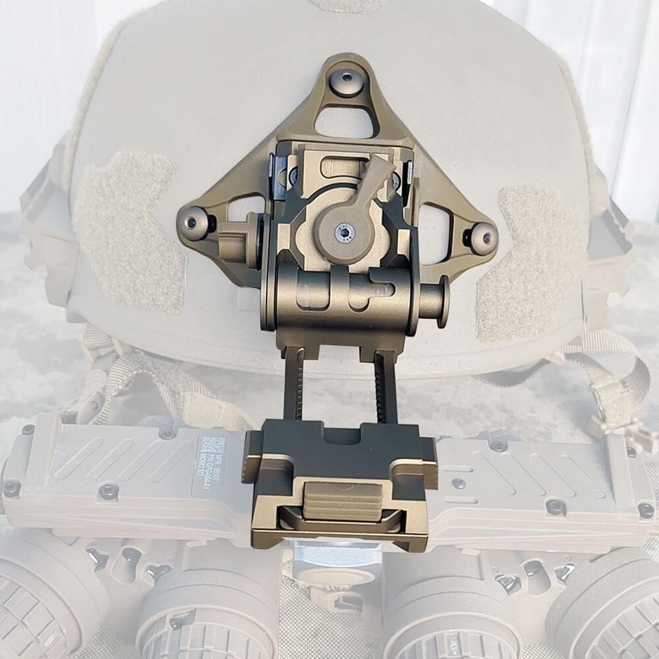Metal L4G69 Tactical NVG Bracket Night Vision Helmet Mount For PVS15 ...