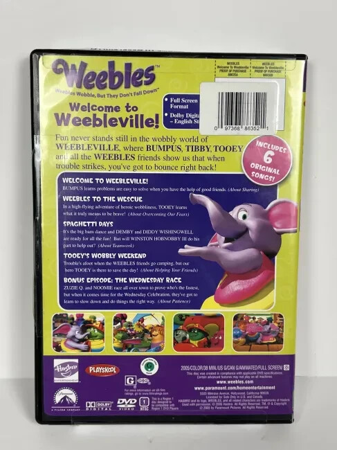 Weebles - Welcome to Weebleville (DVD, 2005) for sale online | eBay