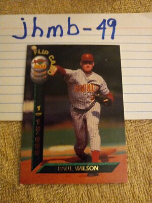 Phil Nevin Autograph & Paul Wilson 1994 Signature Rookies Flip Card | eBay