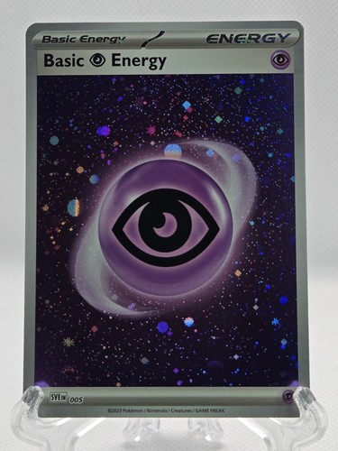 Pokémon TCG Basic Psychic Energy 151 SCARLET AND VIOLET set HD Cosmos ...