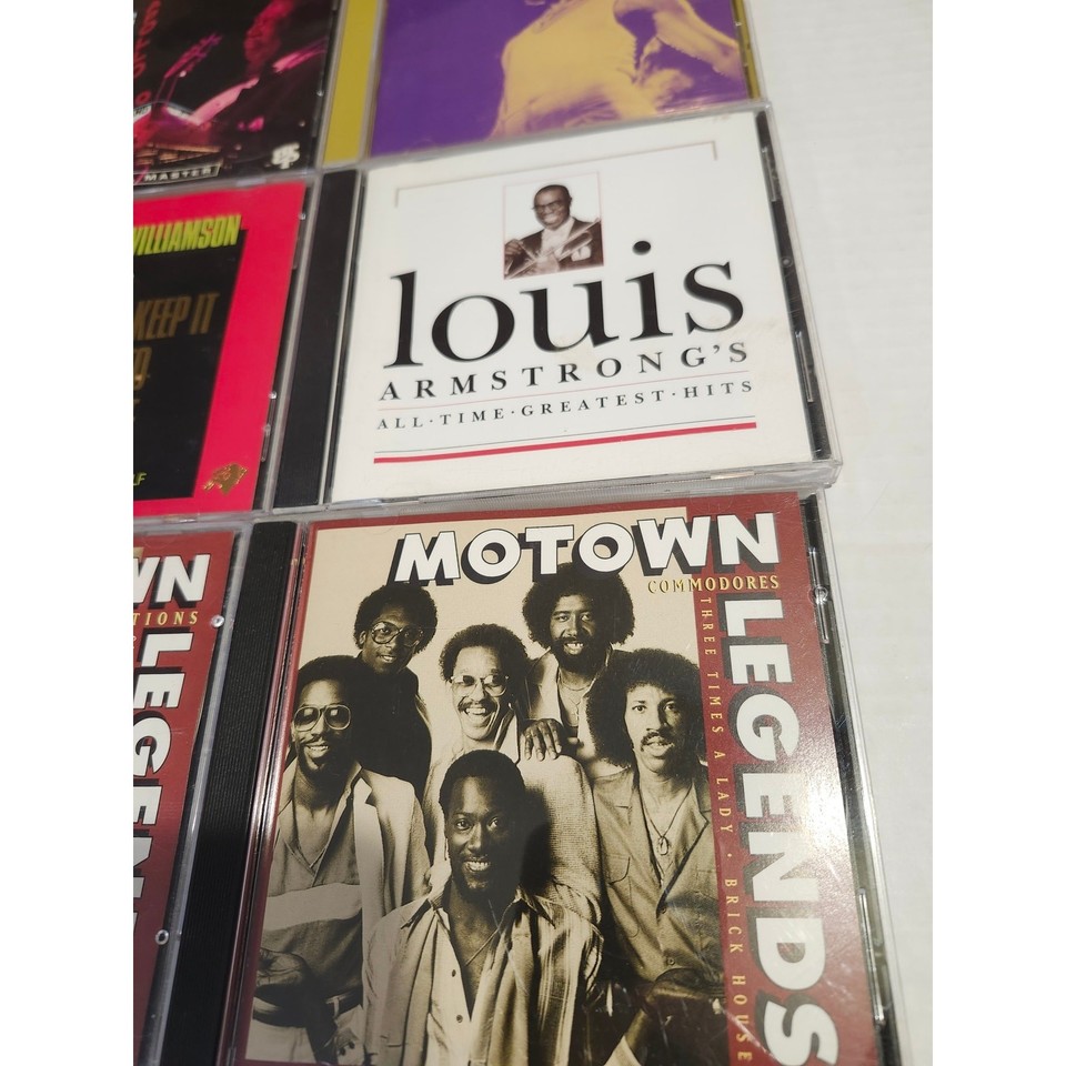 Lot of 16 CDs Blues/R&B/Soul Motown B.B. King Tab Benoit Many More | eBay