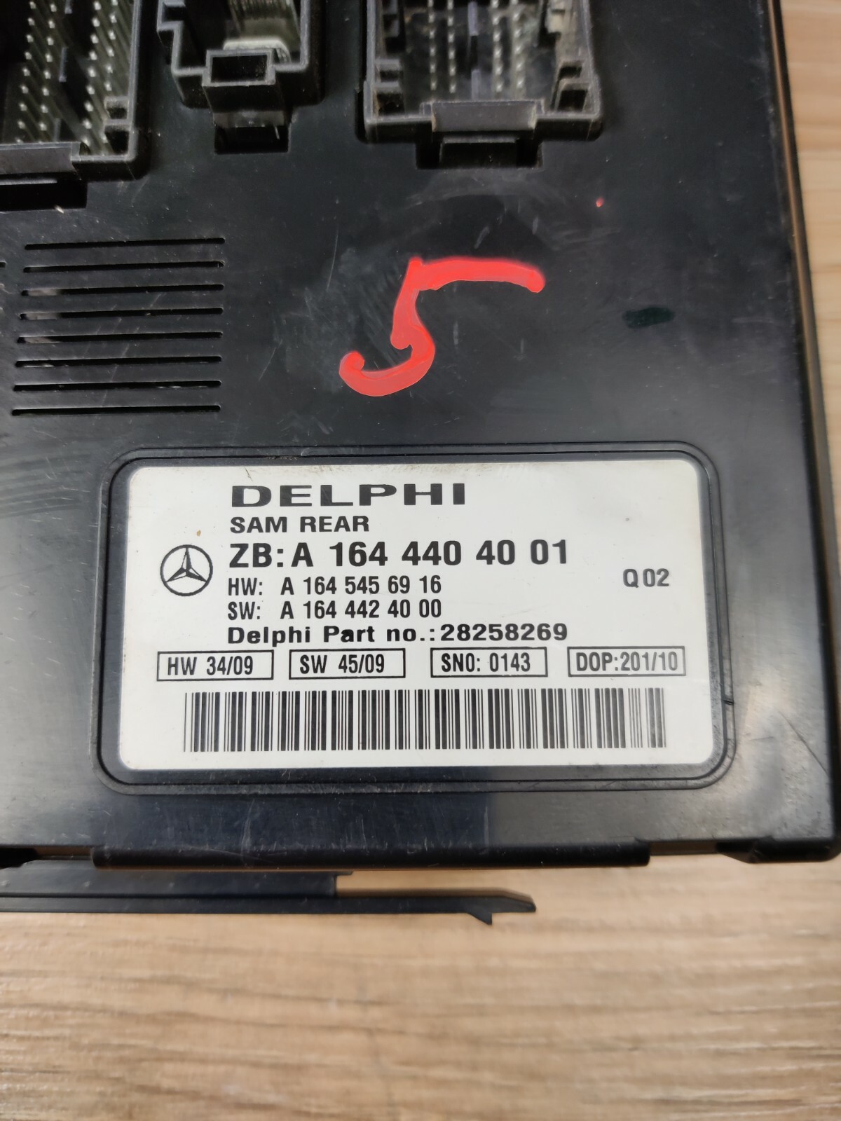 Mercedes-Benz W164 Rear Sam - Plug -and-play - A1644404001 | eBay