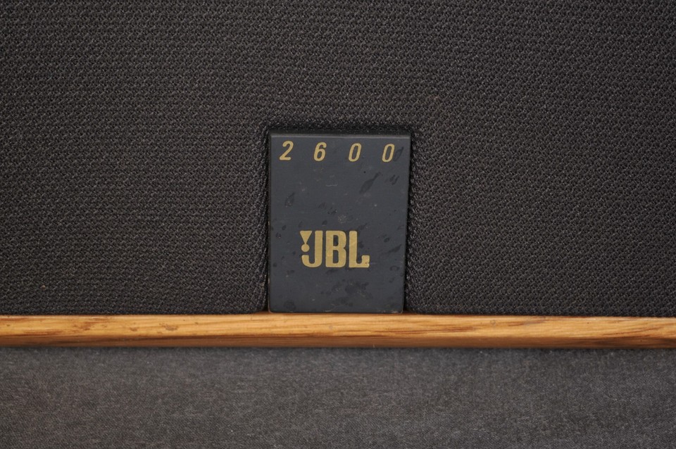 Vintage JBL 2600 Bookshelf Speakers Pure Titanium Tweeters Woodgrain ...