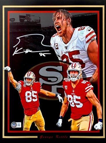 GORGE KITTLE AUTOGRAPH SIGNED 11X14 PHOTO SAN FRANCISCO 49ERS BECKETT ...