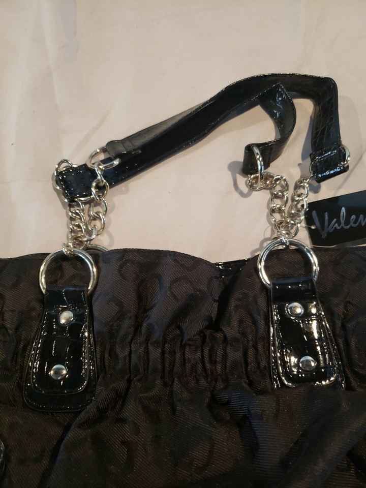 Black Shoulder Bag Purse by Valencia Pre-owned | eBay