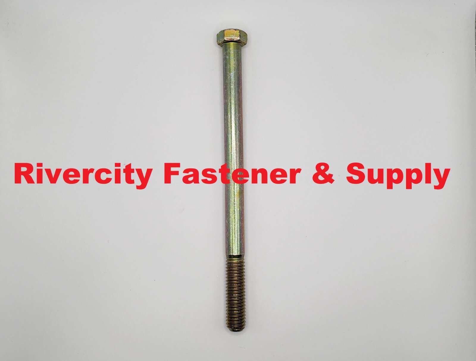 7/16-14 x 6-1/2 Hex Head Cap Screws 7/16x14 x 6.5 Bolts 7/16x14x6-1/2 ...