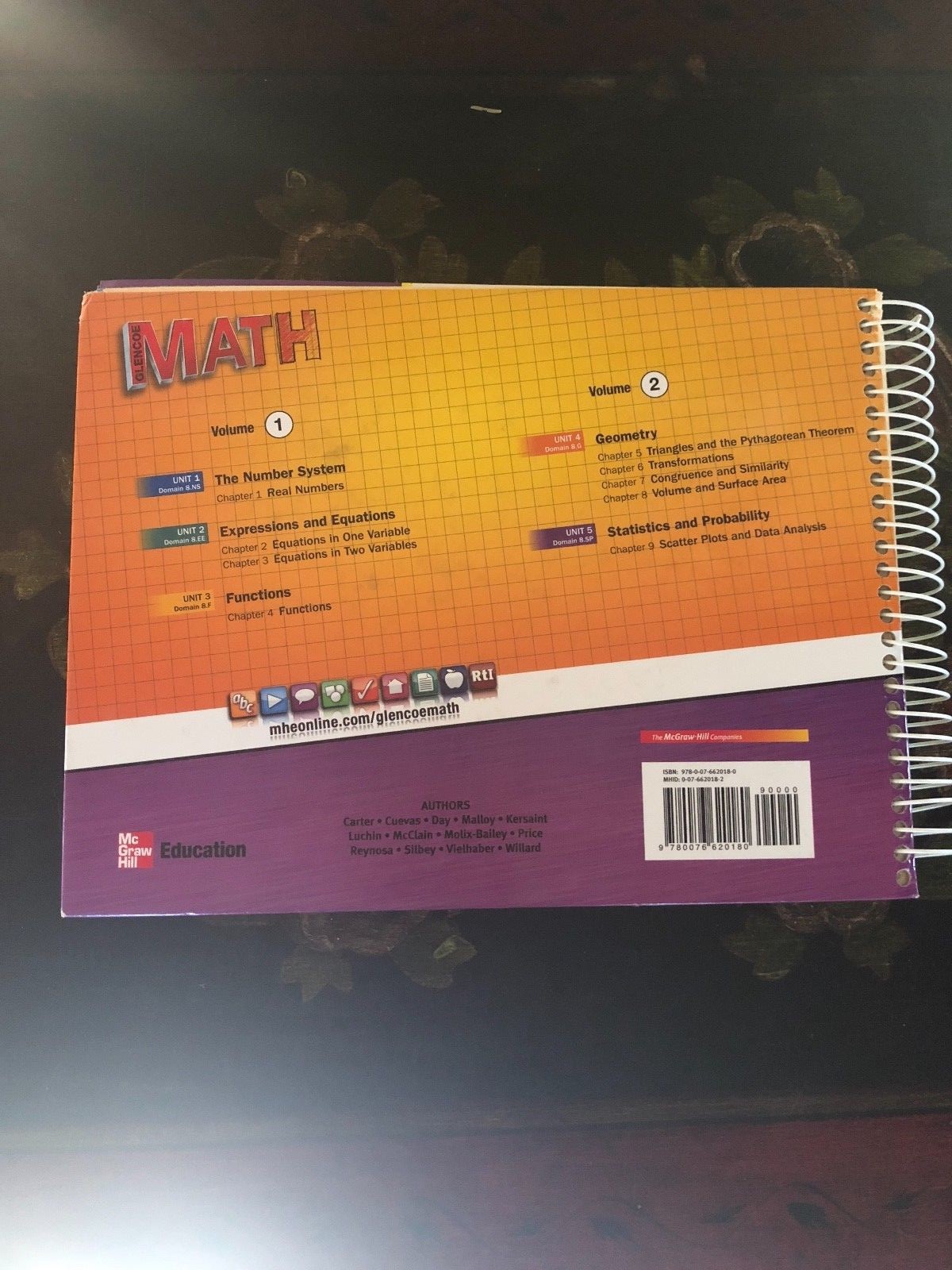 glencoe McGraw/Hill Math Course 3, Volume 2 Teachers Walkaround Ed ...