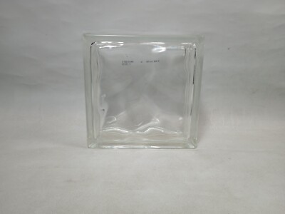 Pittsburgh Corning Decora Glass Block 8x8X3" RETIRED New Old Stock USA ...