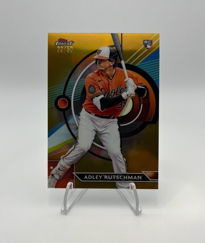 2023 Topps Finest - #22 Adley Rutschman (RC) Gold 33/50. (Read ...