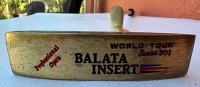 Balata Insert World Tour Series 301 Putter. Bronze. 35.5 in. Steel ...