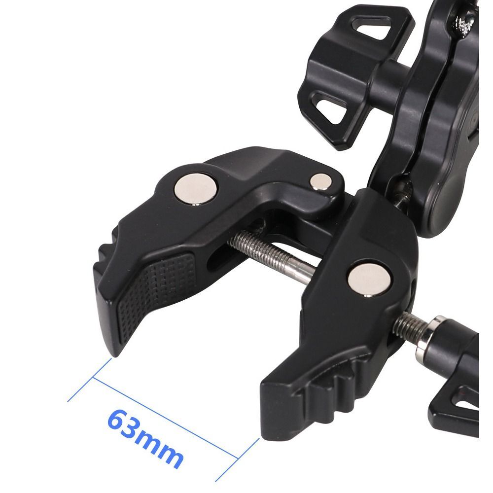 Adapter Double Ball Head Monopod C-Clamp Magic Arm Monopod Tripod ...