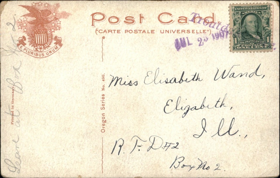 Post Office Portland Oregon ~ c1910 postcard sku717 | eBay