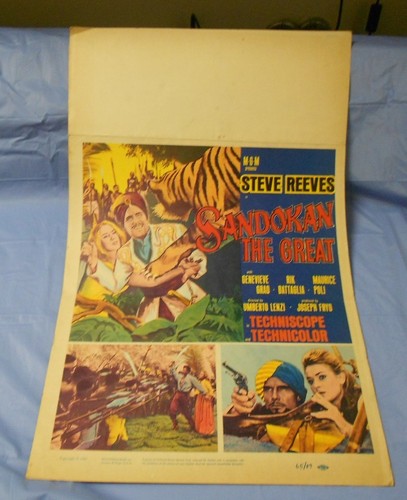 Sandokan the Great (1963) Steve Reeves, Geneviève Grad, Andrea Bosic ...