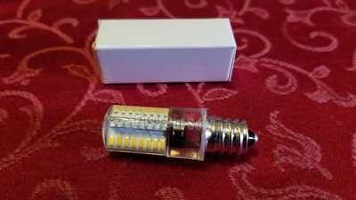 LED Screw in Light Bulbs Sewing machine Singer Brother Over 60 LEDS 7/ ...