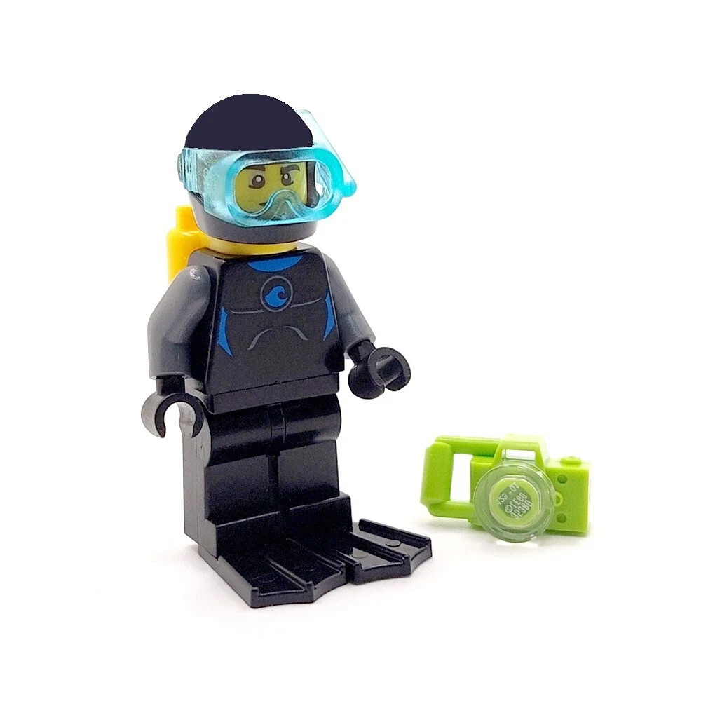 New LEGO Scuba Diver Minifigure Deep Sea Explorers 30370, 51% OFF