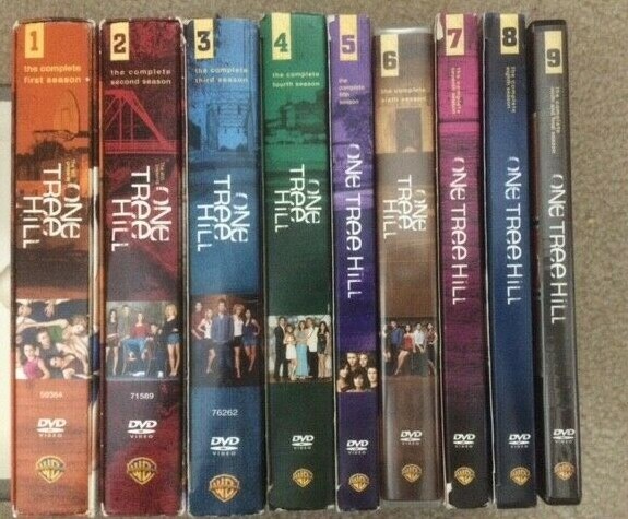One Tree Hill: Complete Series 1-9 set Seasons 1 2 3 4 5 6 7 8 9 lot ...