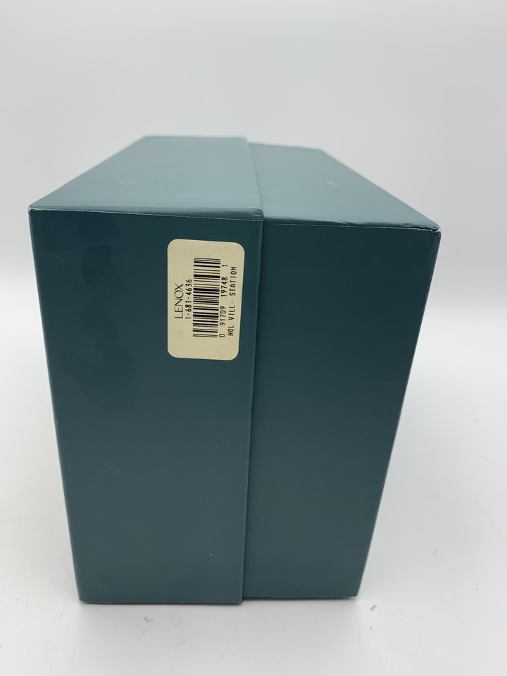 VINTAGE LENOX 1992 HOLIDAY VILLAGE COLLECTION LENOX STATION-PERFECT ...