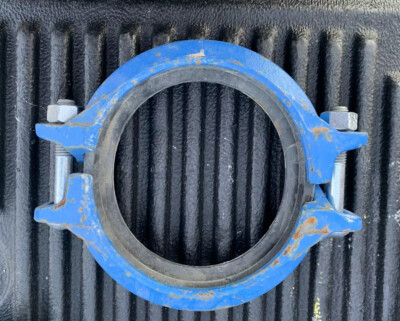 Victaulic 807N 4" QuickVic Rigid Coupling Groove Ductile Iron Hot ...