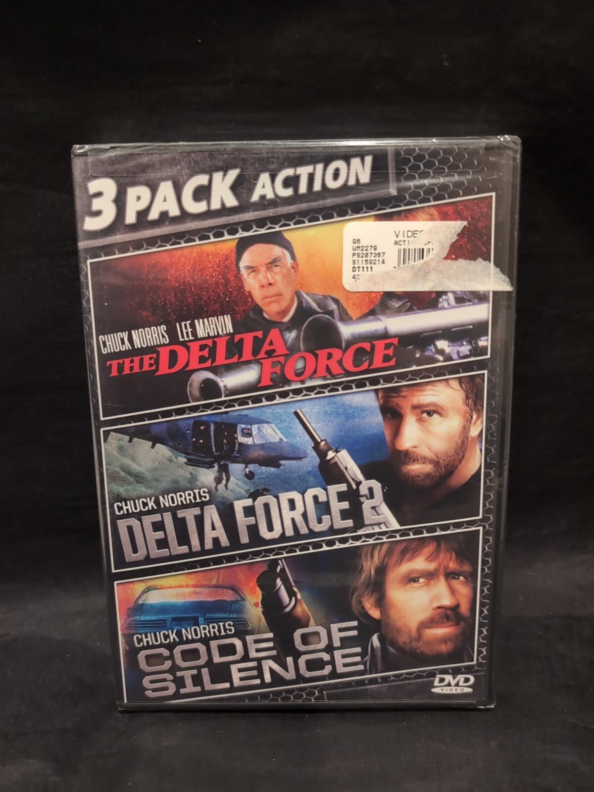 The Delta Force / Delta Force 2 / Code of Silence (DVD)-Brand New-Chuck ...