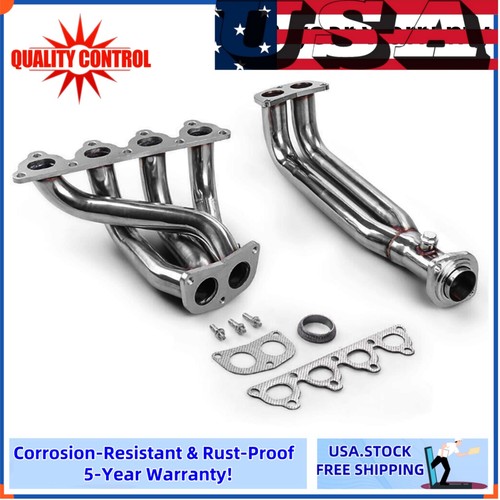 Stainless Headers For 1988-2000 Honda Civic D15 D16 D-Series EJ/EG/EH ...